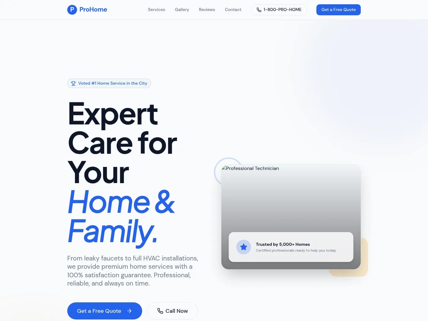 ProHome Services Site