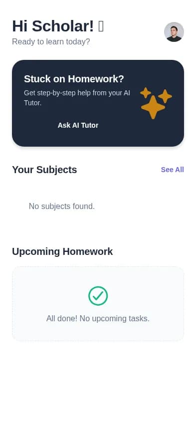 Homework Helper App
