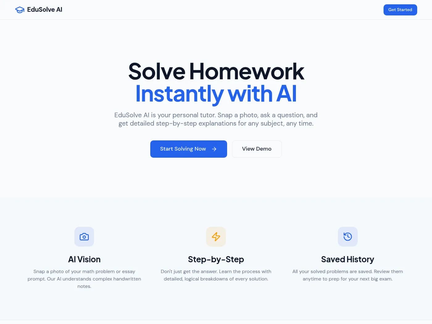 Homework Helper App