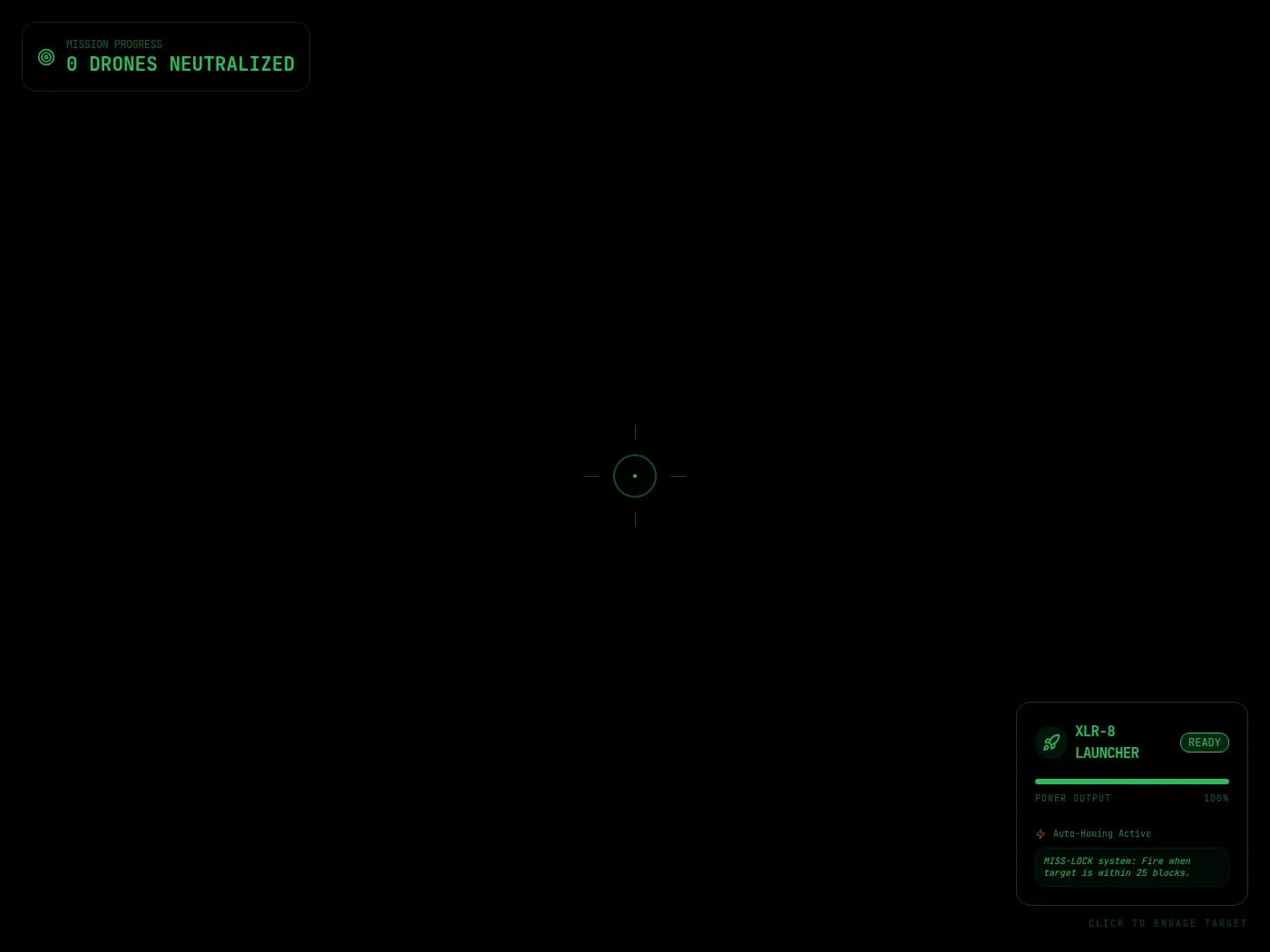 Homing Rocket Launcher Demo