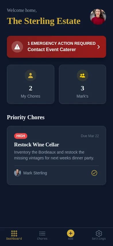 Honey Do Chores Manager