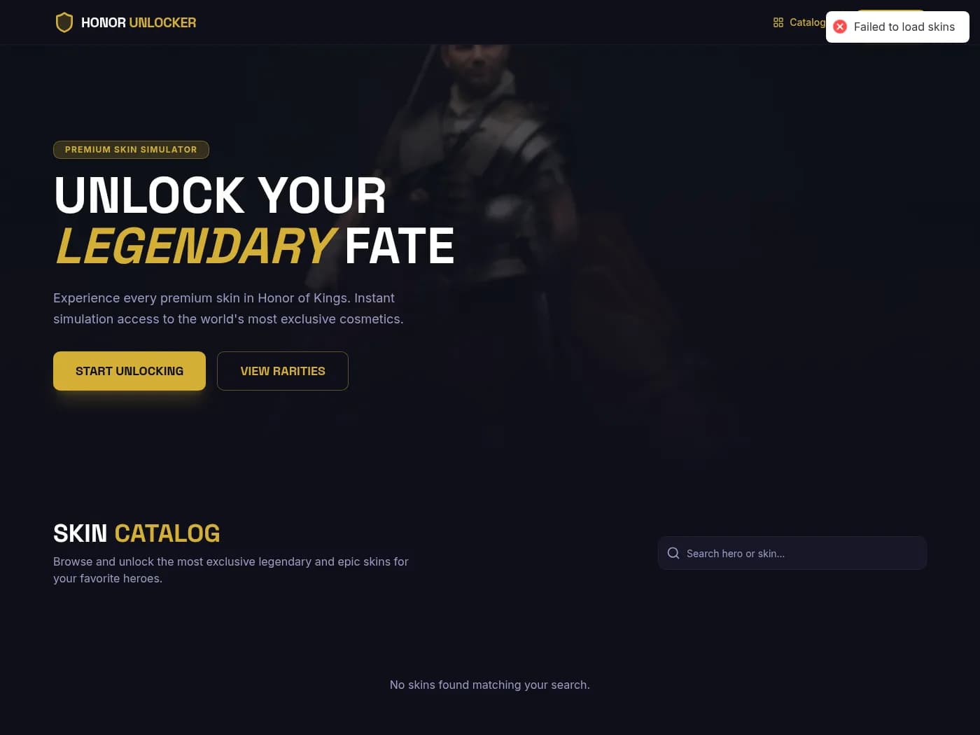 Honor of Kings Skin Unlocker