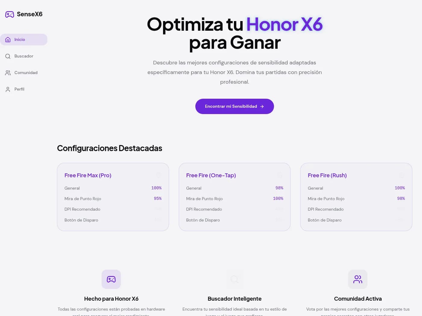 Honor X6 Sensitivity Finder