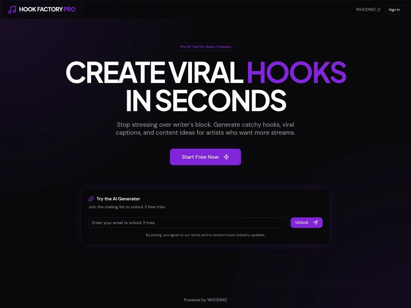 Hook Factory Pro