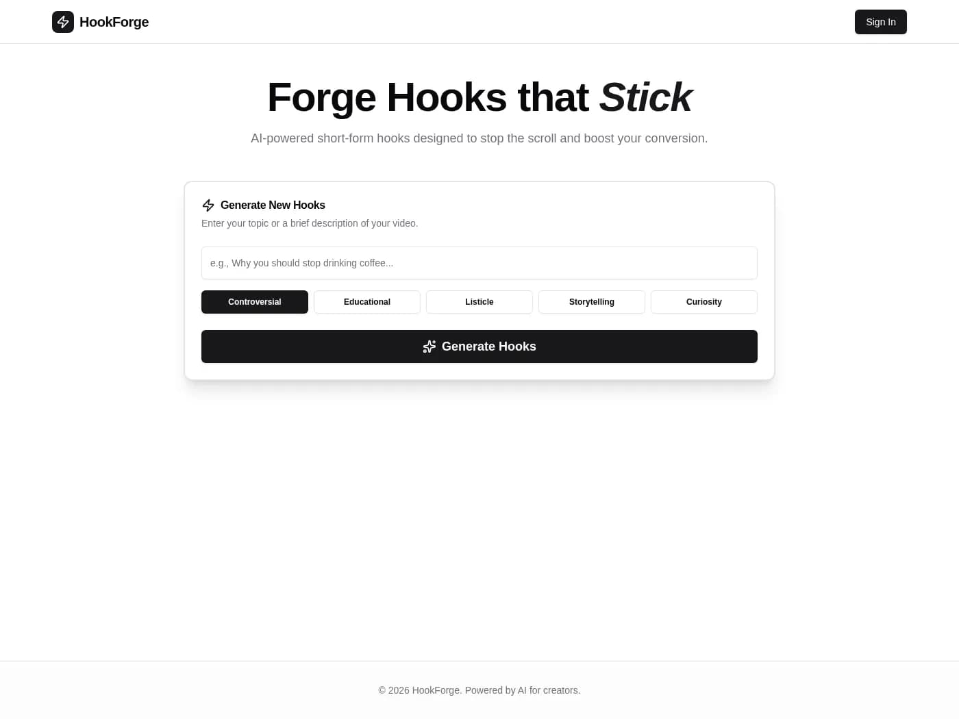 HookForge