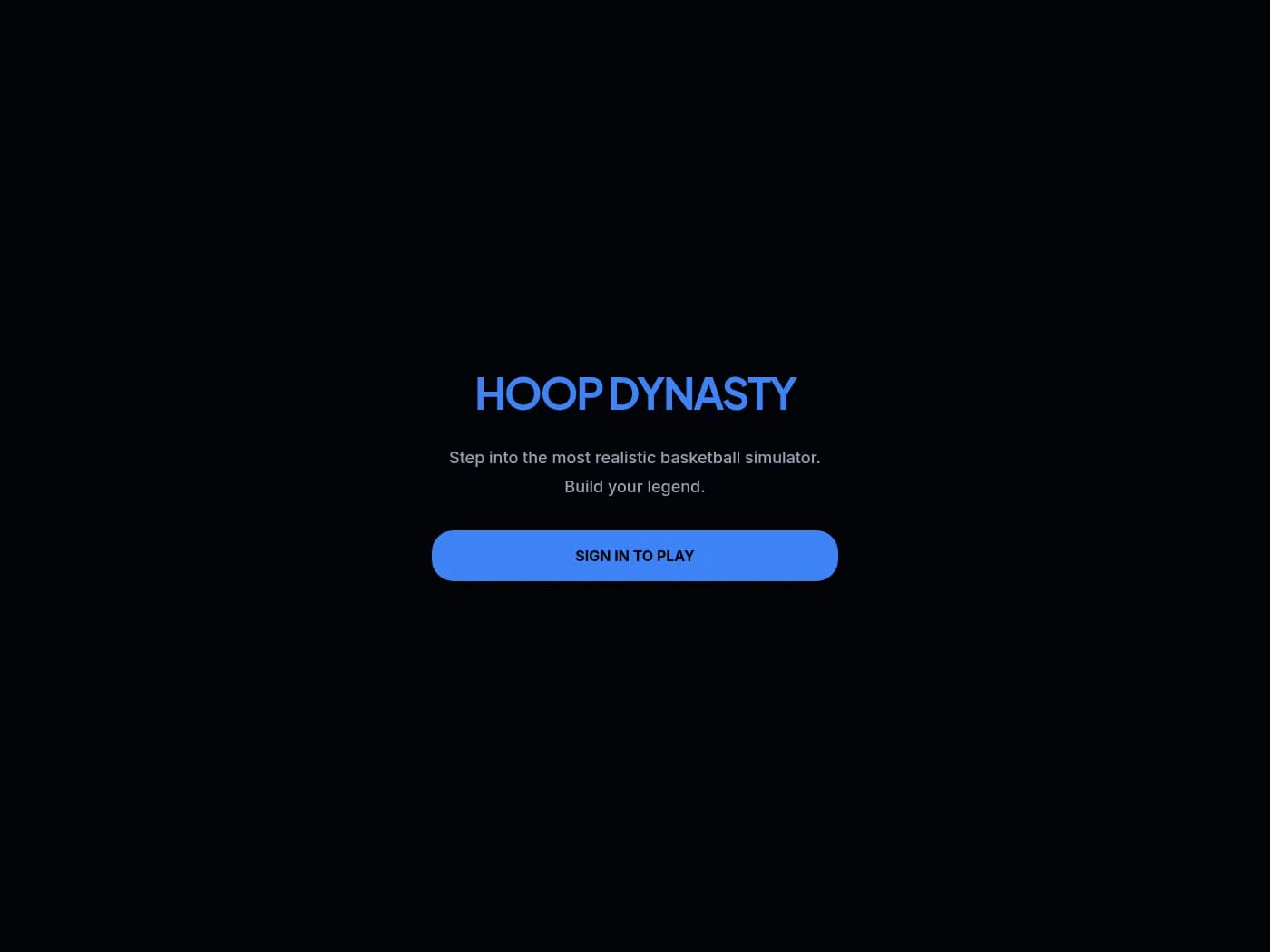 Hoop Dynasty Simulator