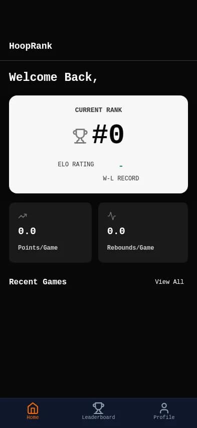 HoopRank App