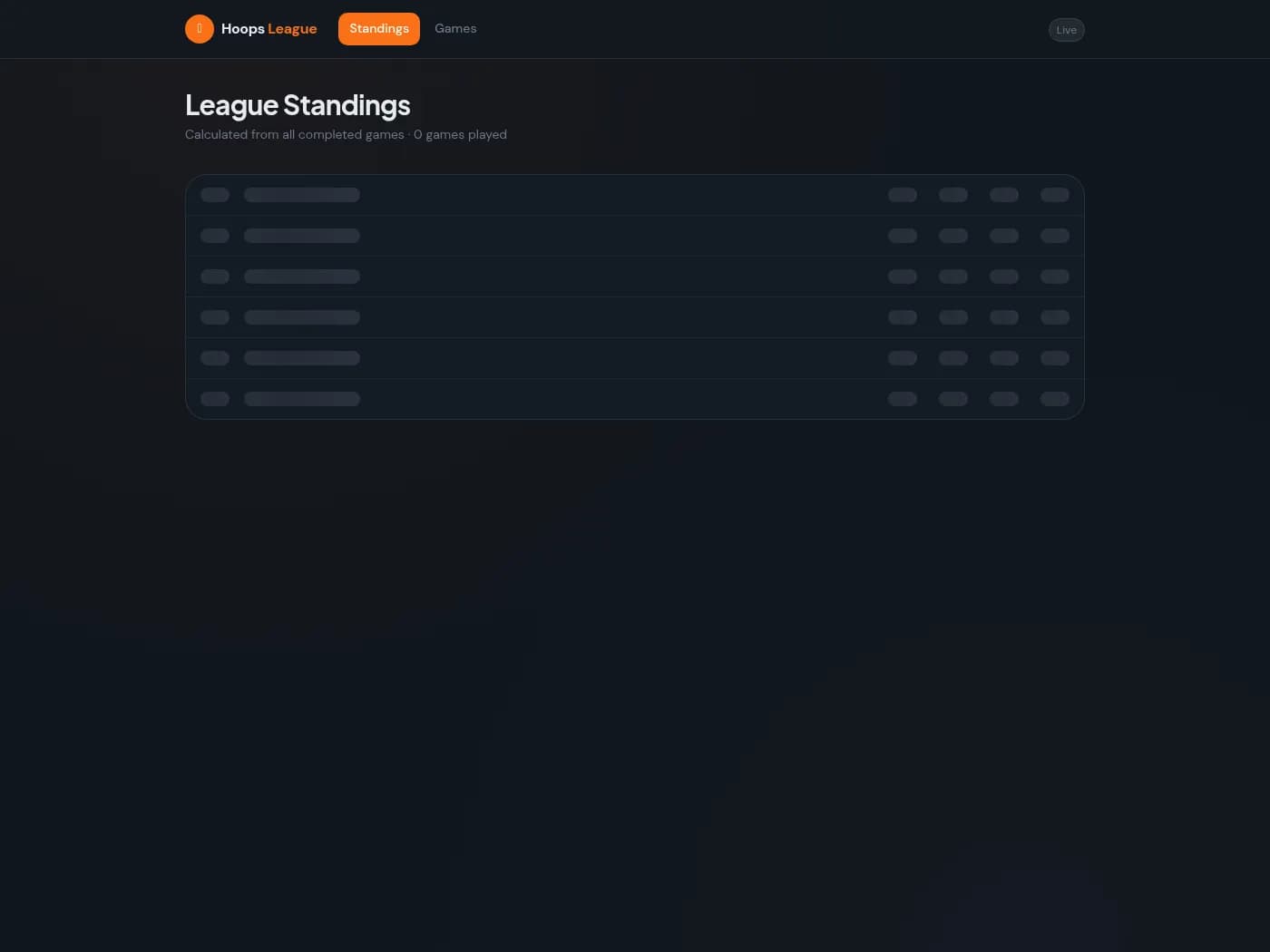 Hoops Scorekeeper Portal