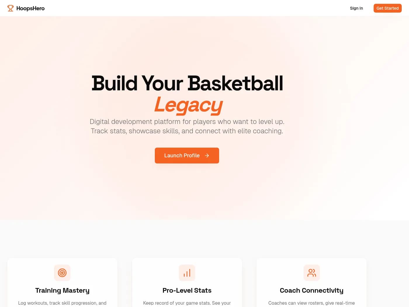 HoopsHero Platform