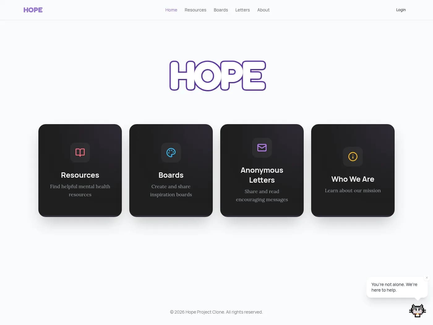 Hope Project Clone