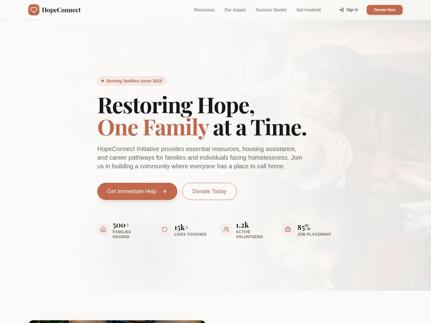 HopeConnect Initiative