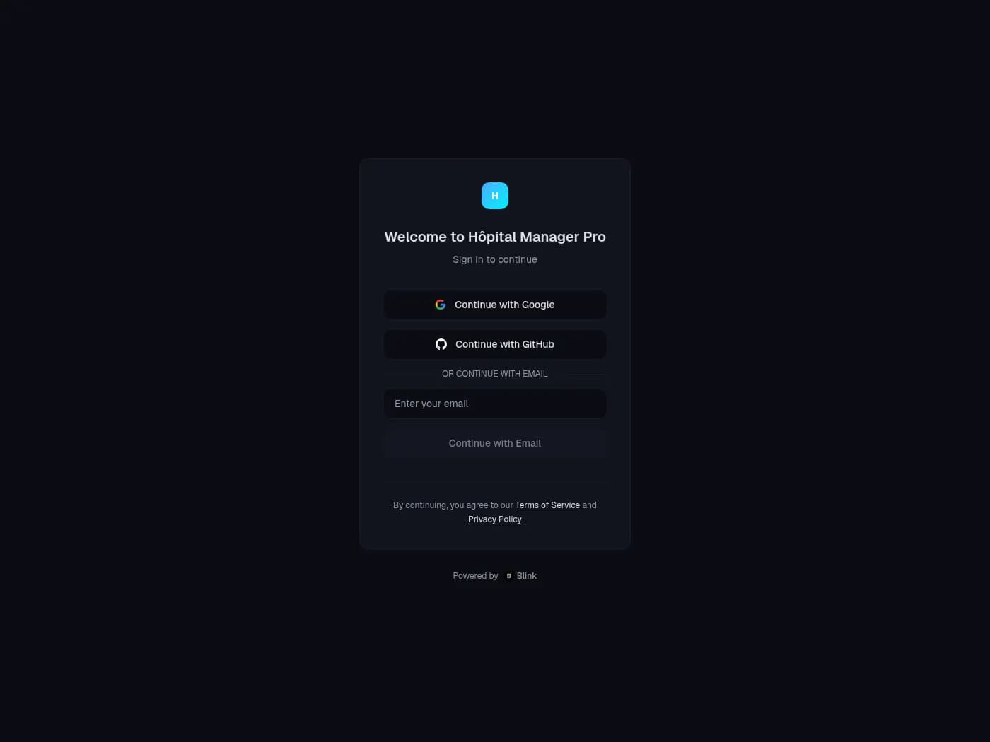 Hôpital Manager Pro