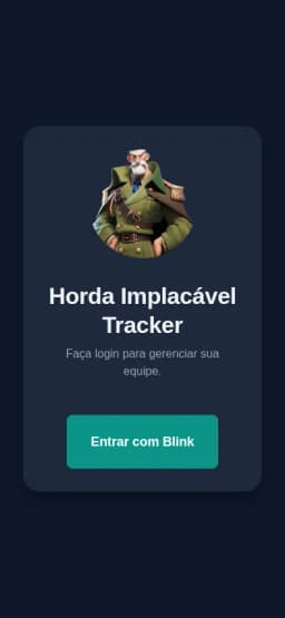 Horda Implacável Tracker