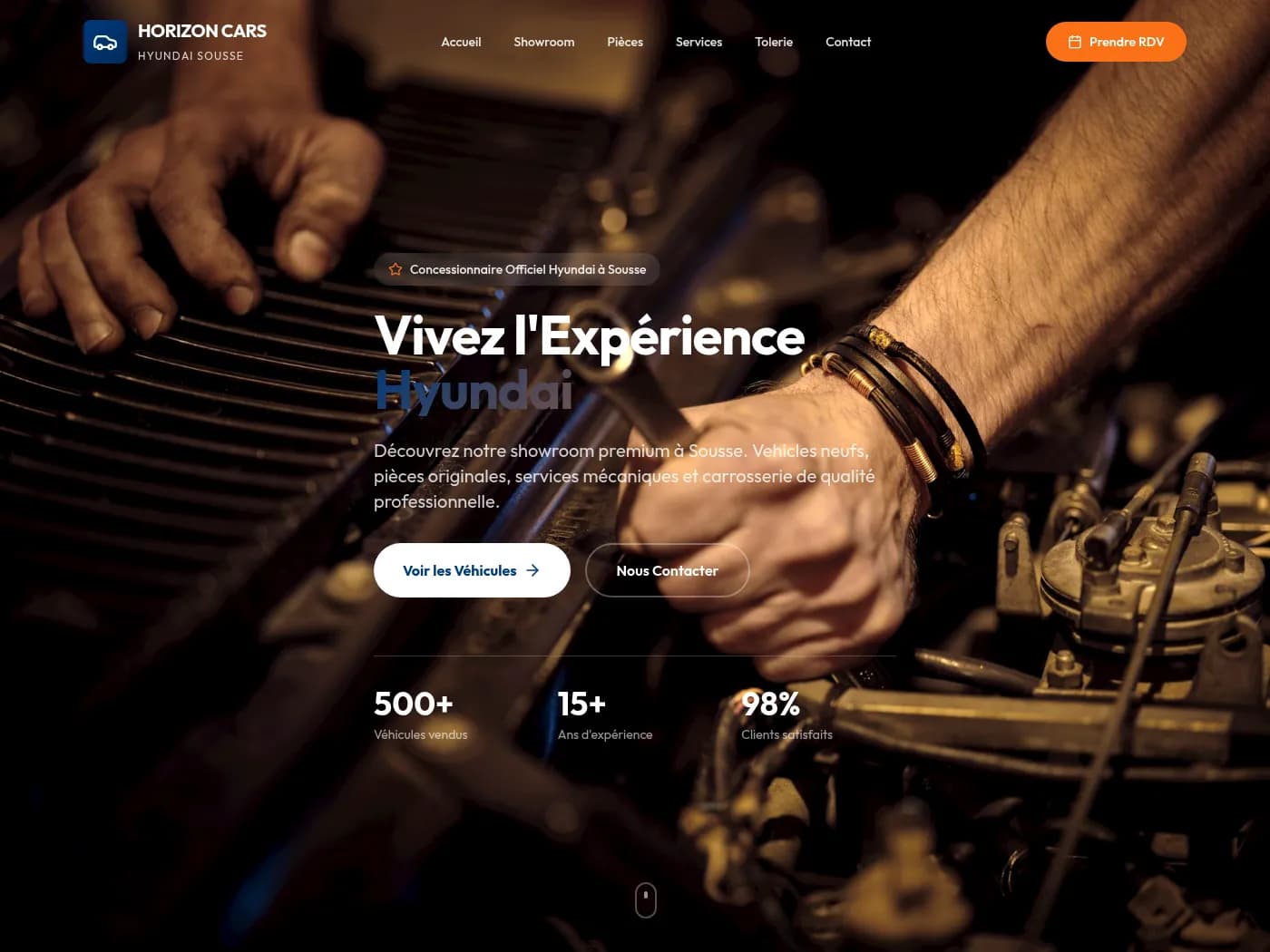 Horizon Cars Web Portal