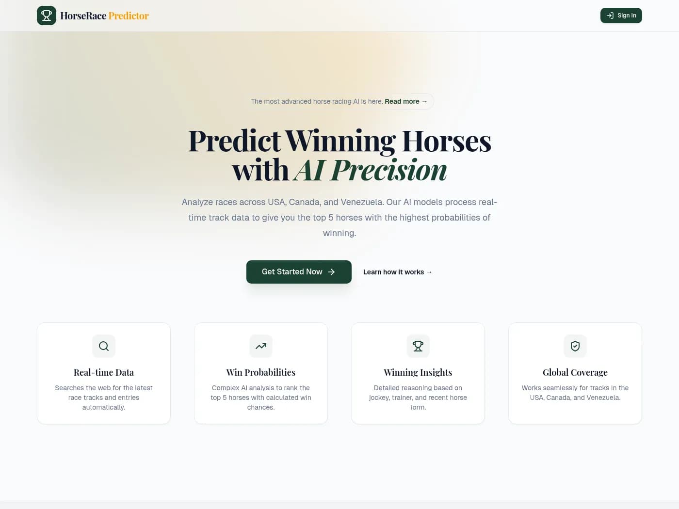 HorseRace Predictor