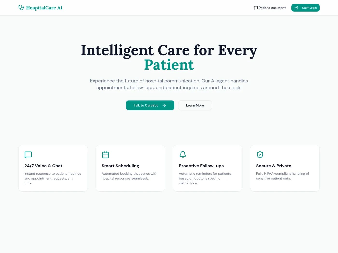 HospitalCare AI Agent