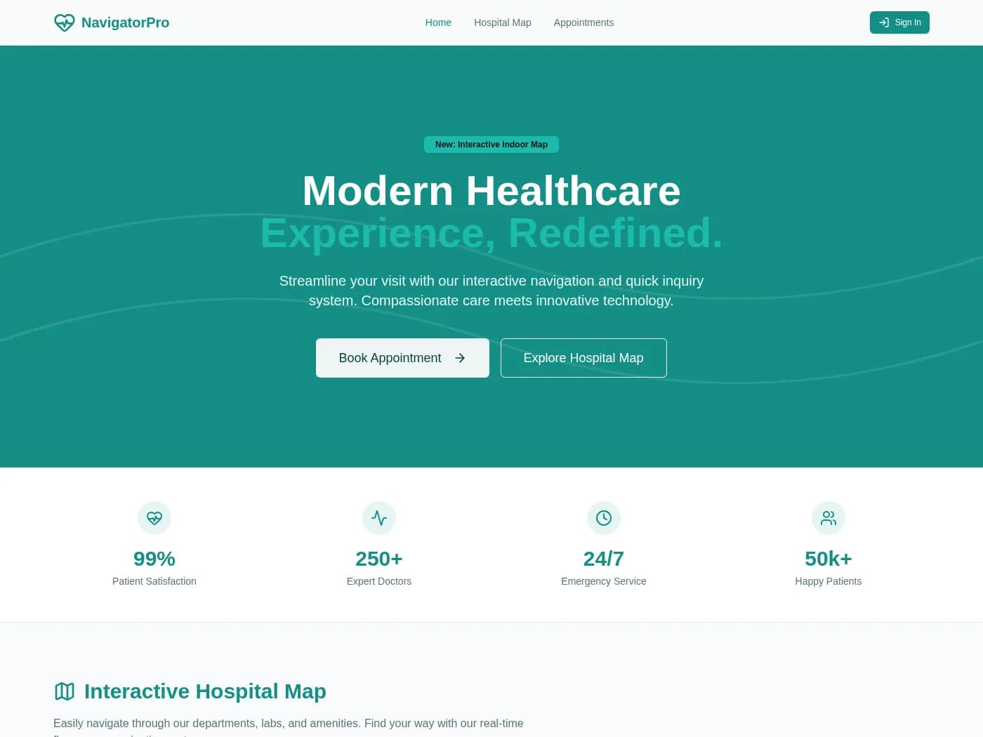 Hospital Navigator Pro