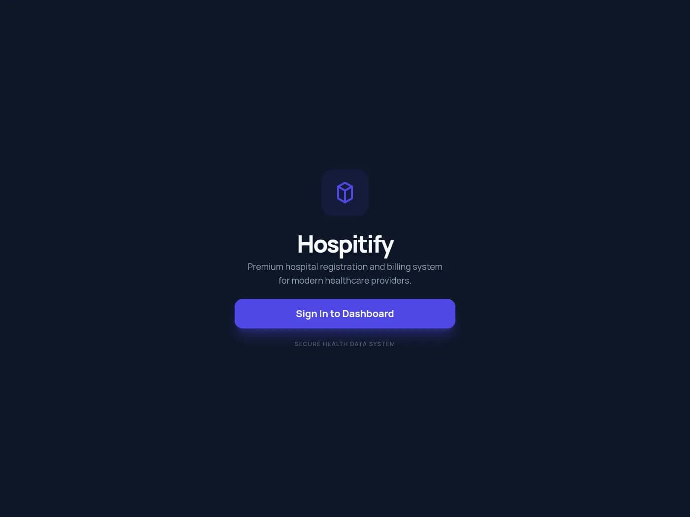 Hospitify Registration Suite