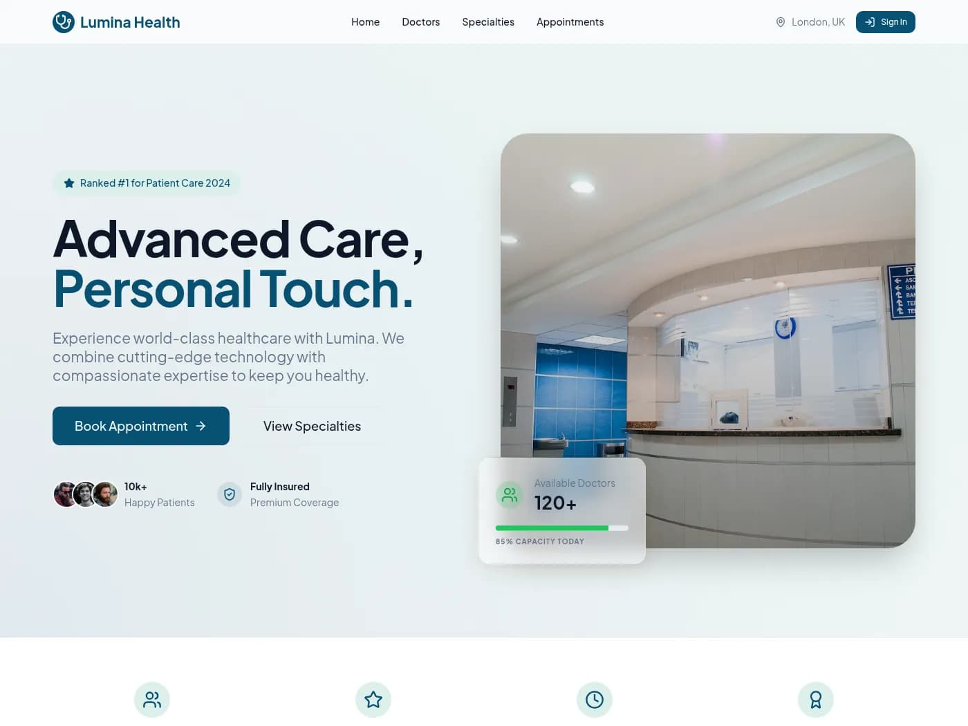 Hospital Website Portal