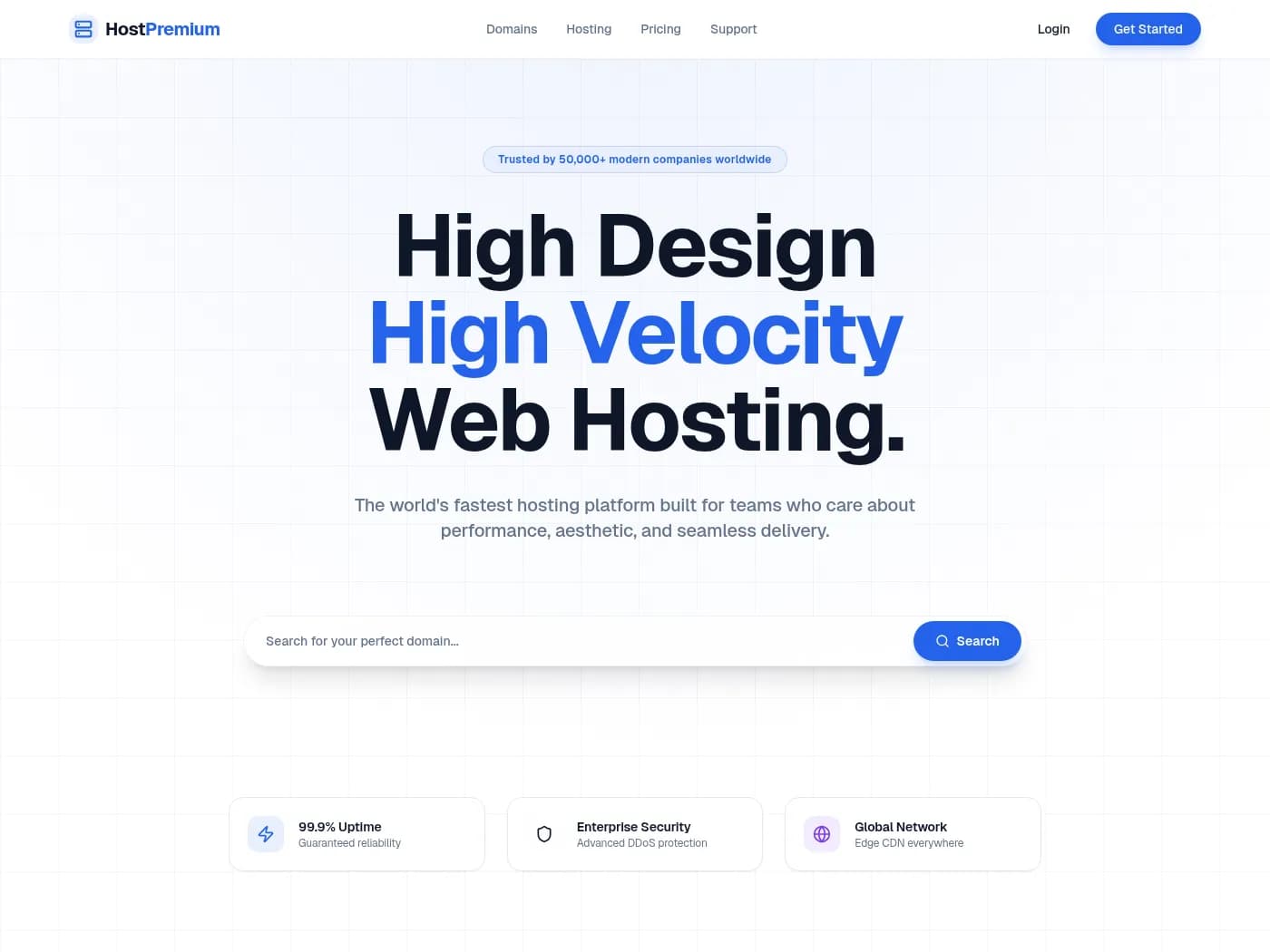 Elegant Hosting Platform