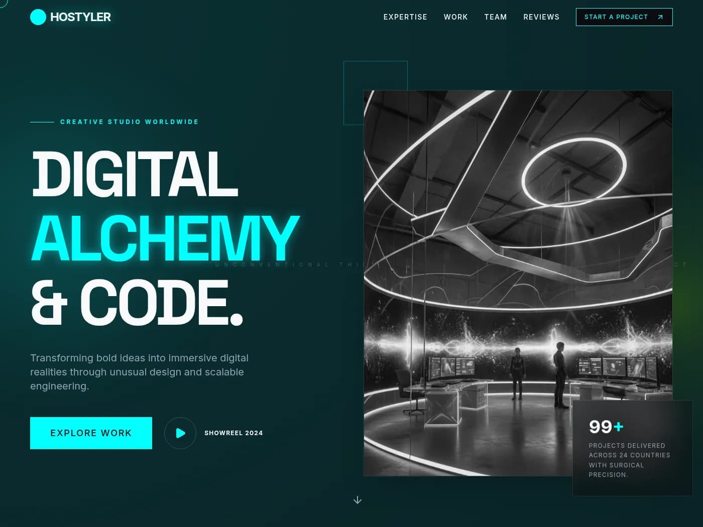 Hostyler Creative Studio Site
