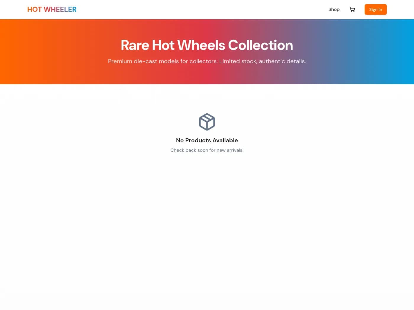 HOT WHEELER Resell Hub