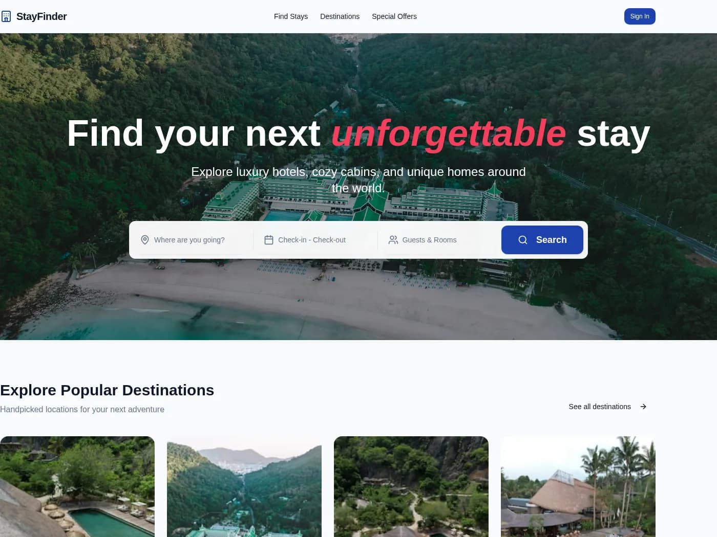 StayFinder
