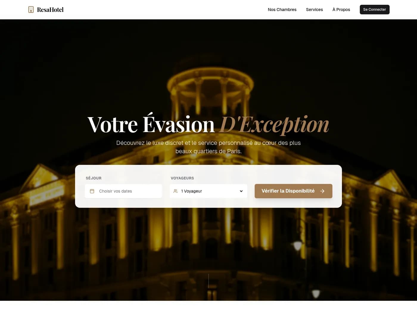 ResaHotel Web