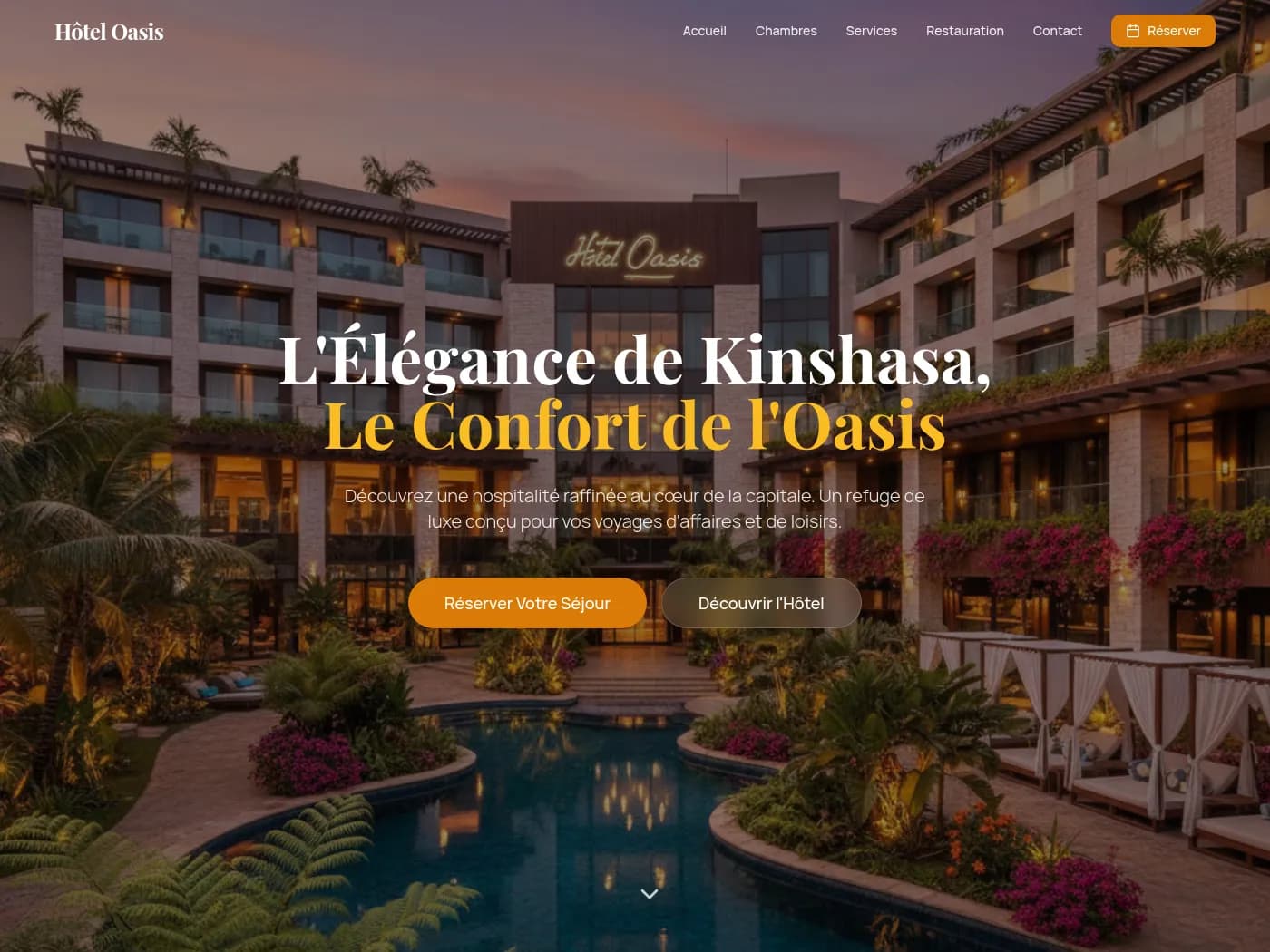 Hôtel Oasis Showcase