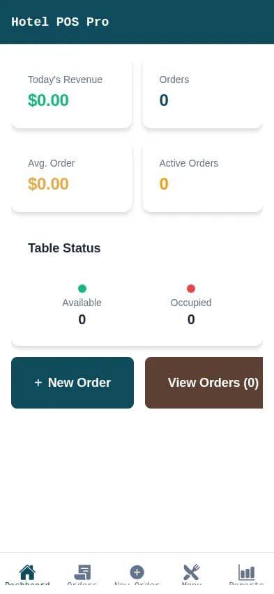 Hotel POS Pro