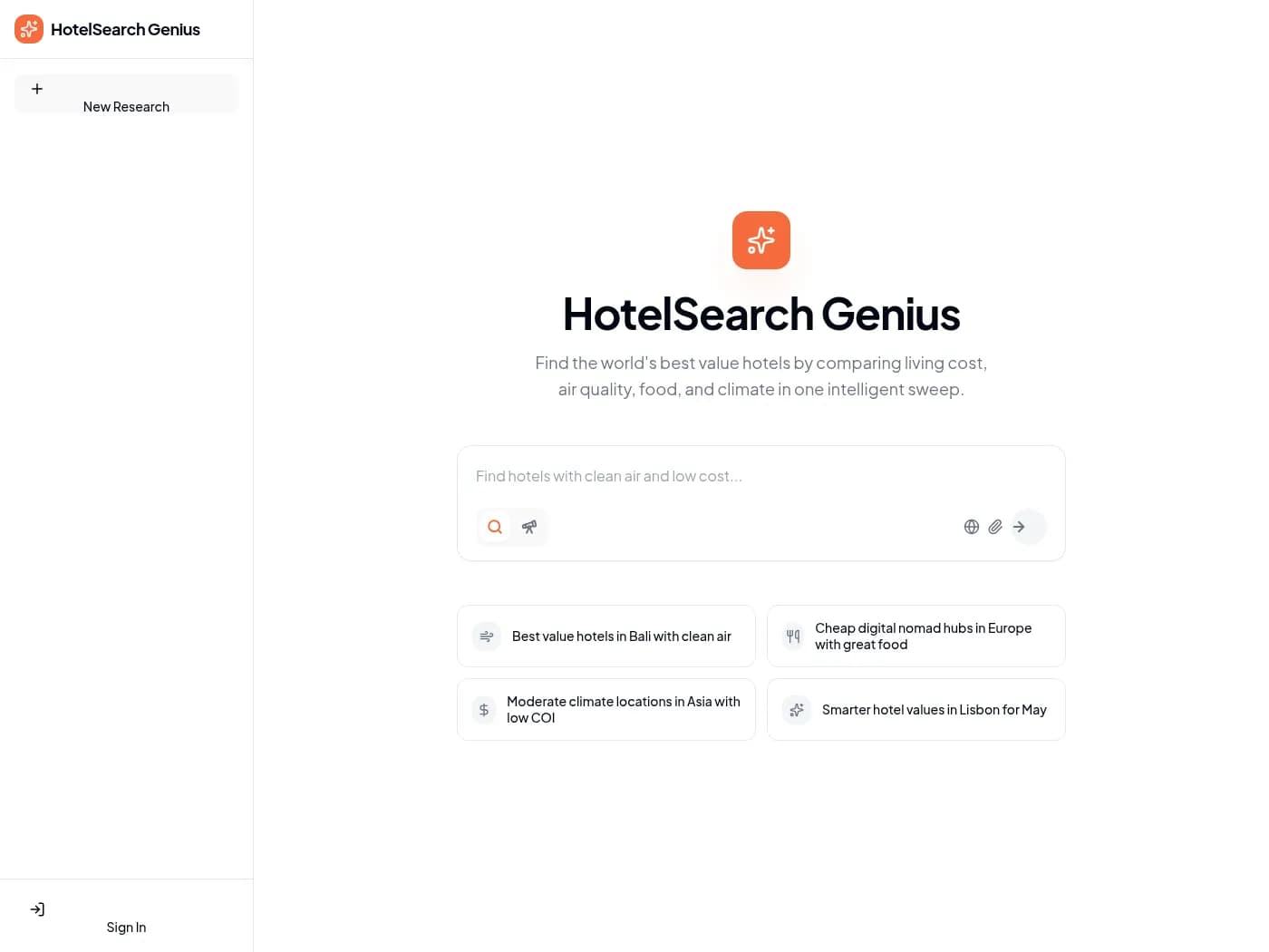 HotelSearch Genius