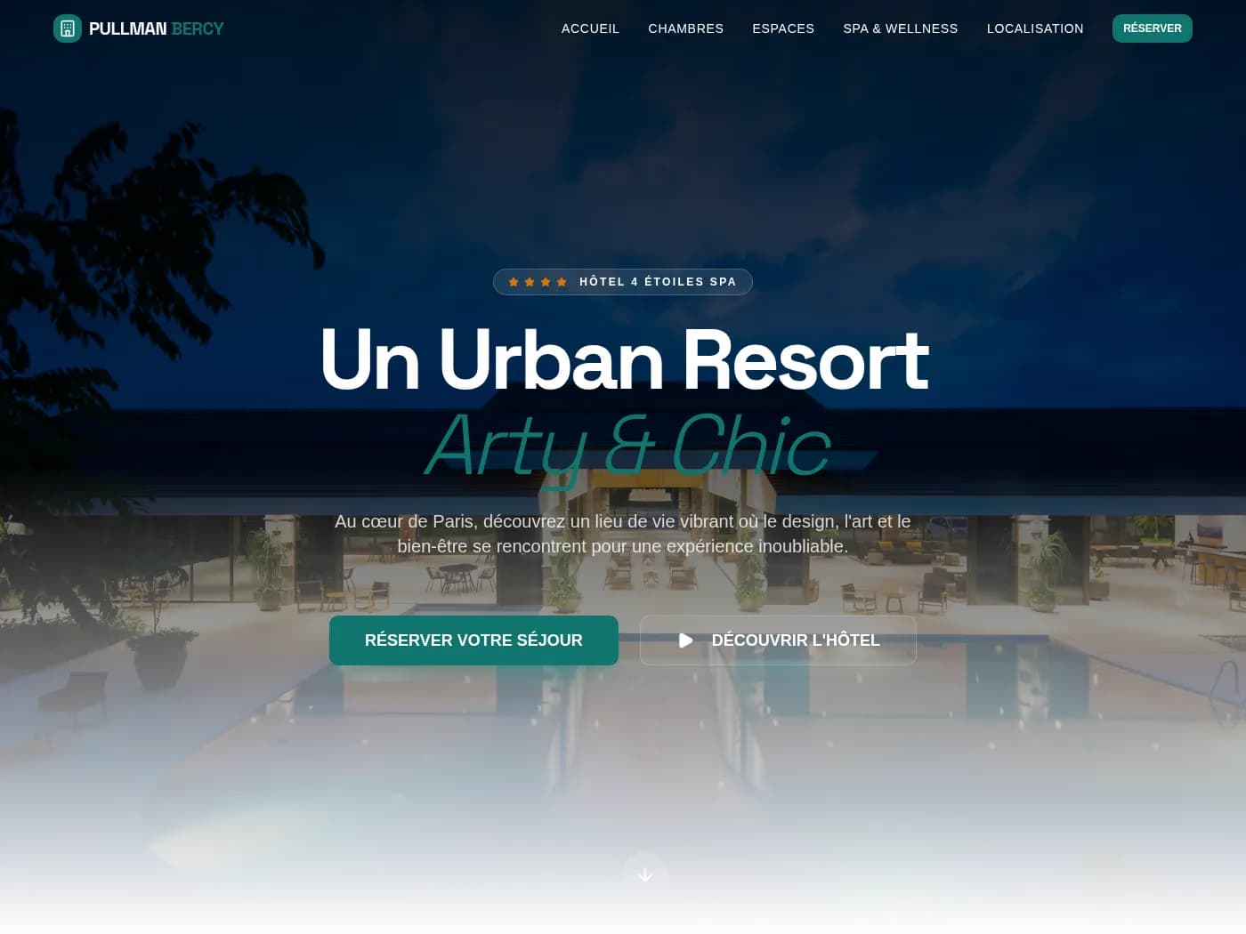 Hotel Vitrine Site