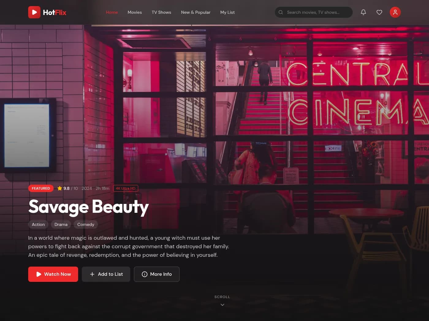 HotFlix Clone