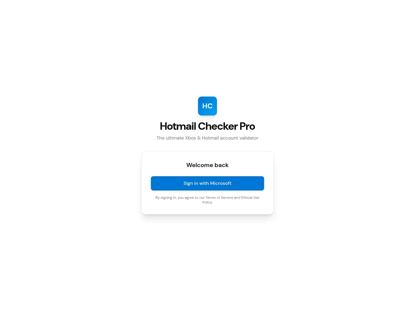 Hotmail Checker Pro
