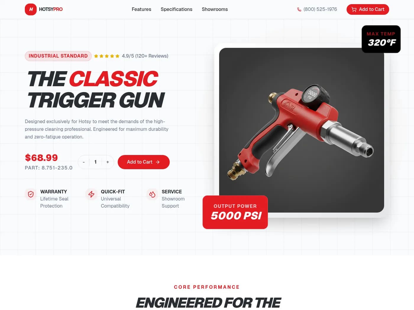 Hotsy Product Page Pro