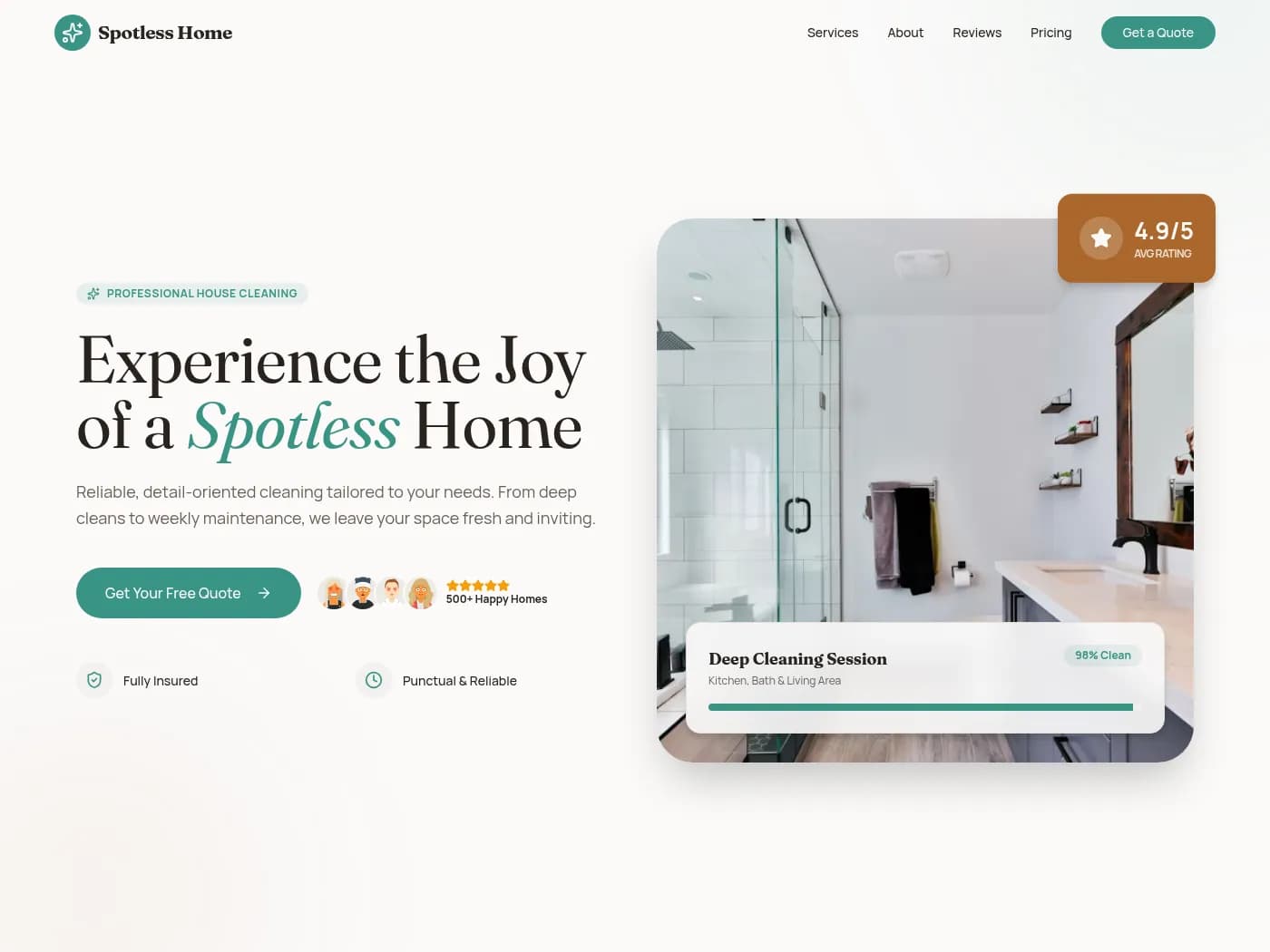 Spotless Home Cleaning