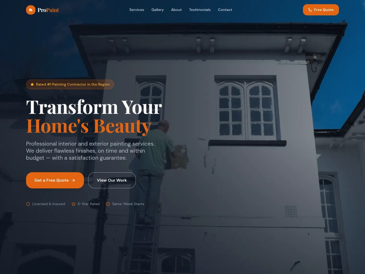 ProPaint Website