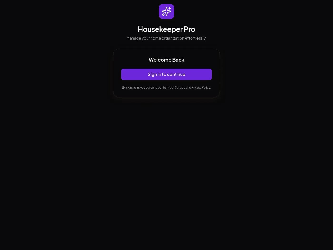 Housekeeper Pro