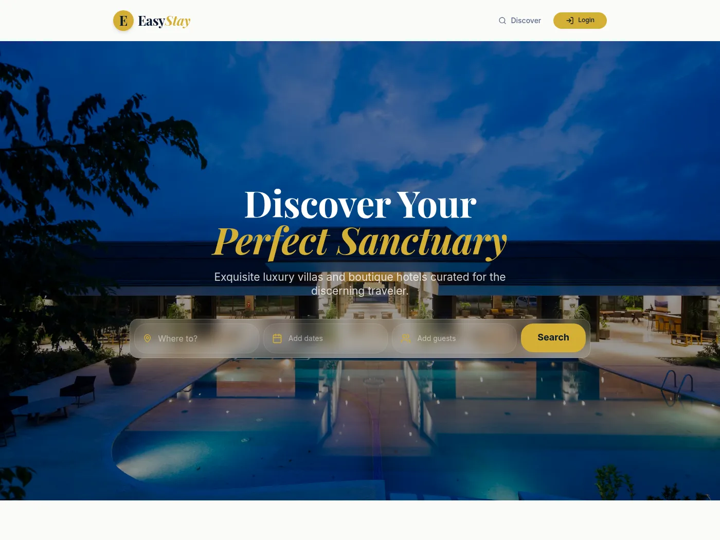 EasyStay Booking App