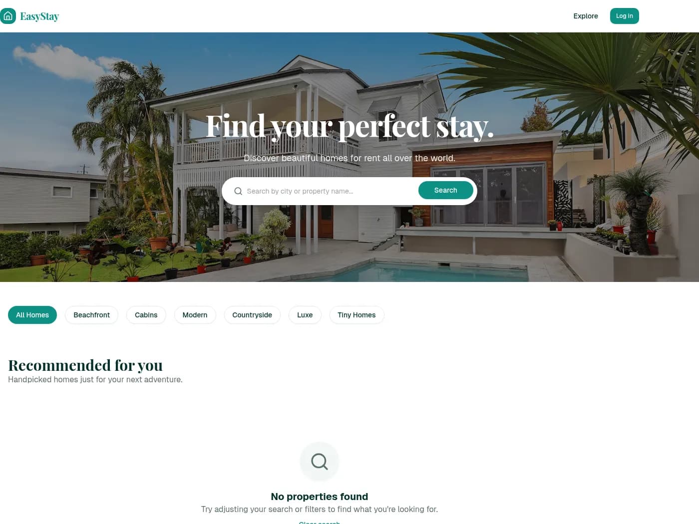 EasyStay Booking App