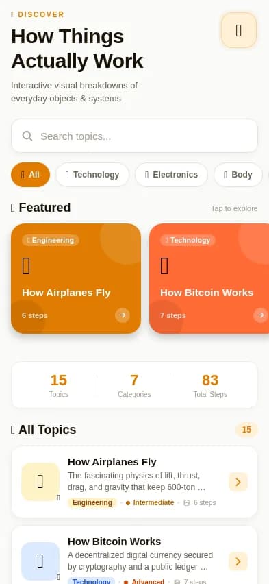 How It Works Explorer