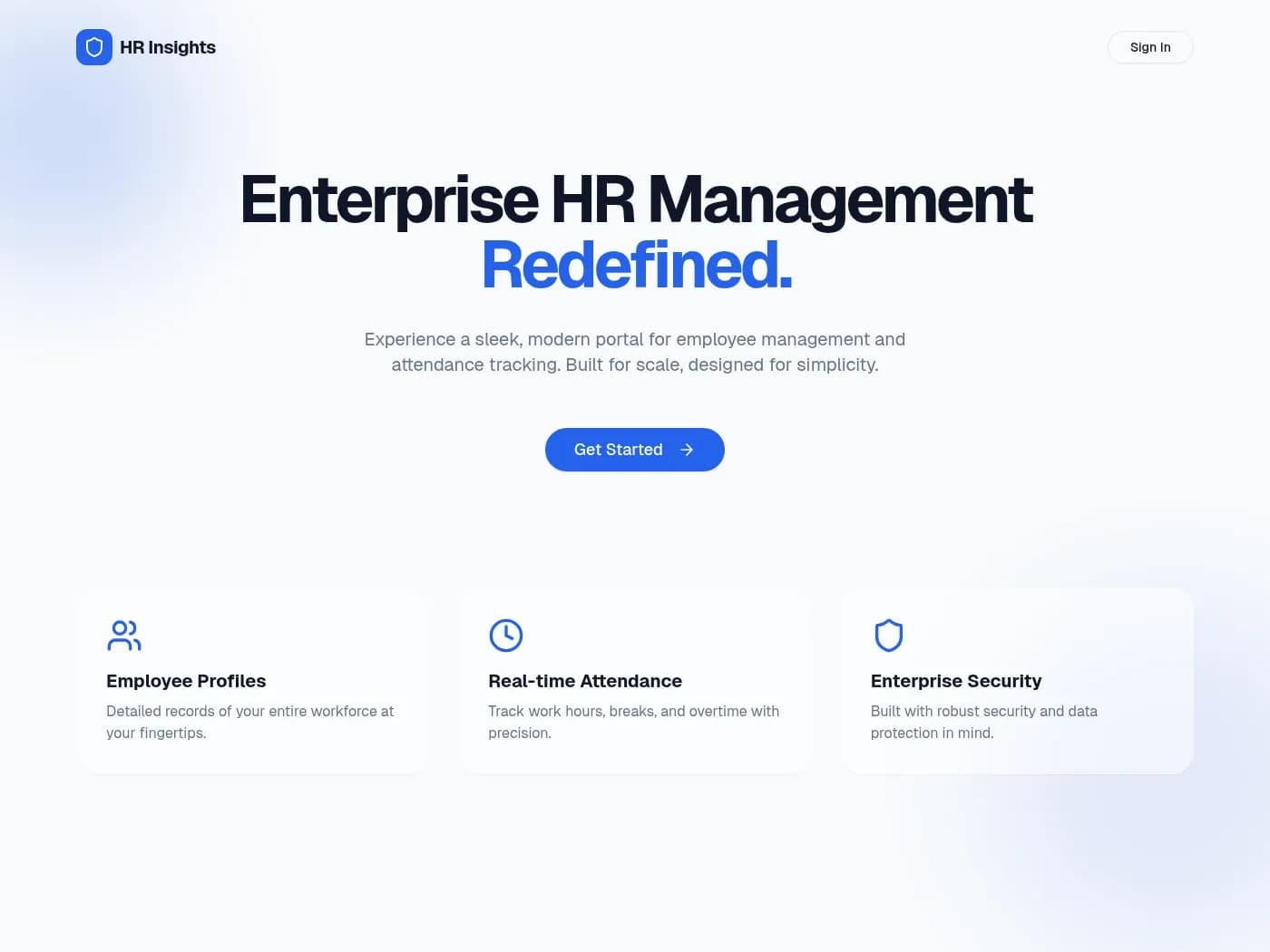 HR Insights Portal