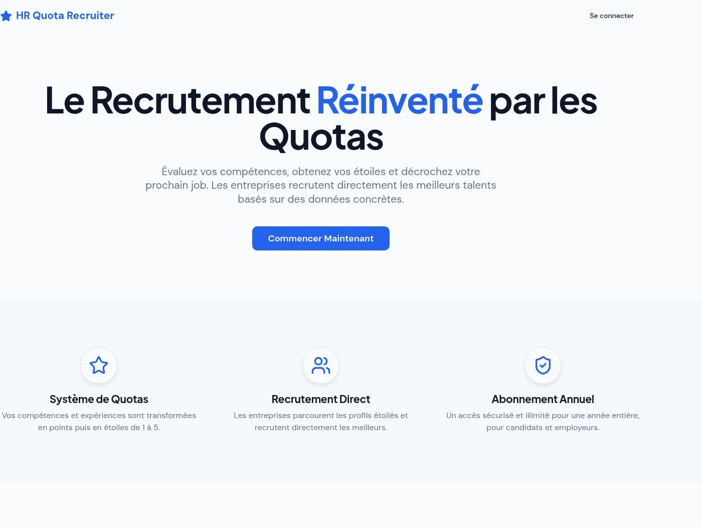 HR Quota Recruiter