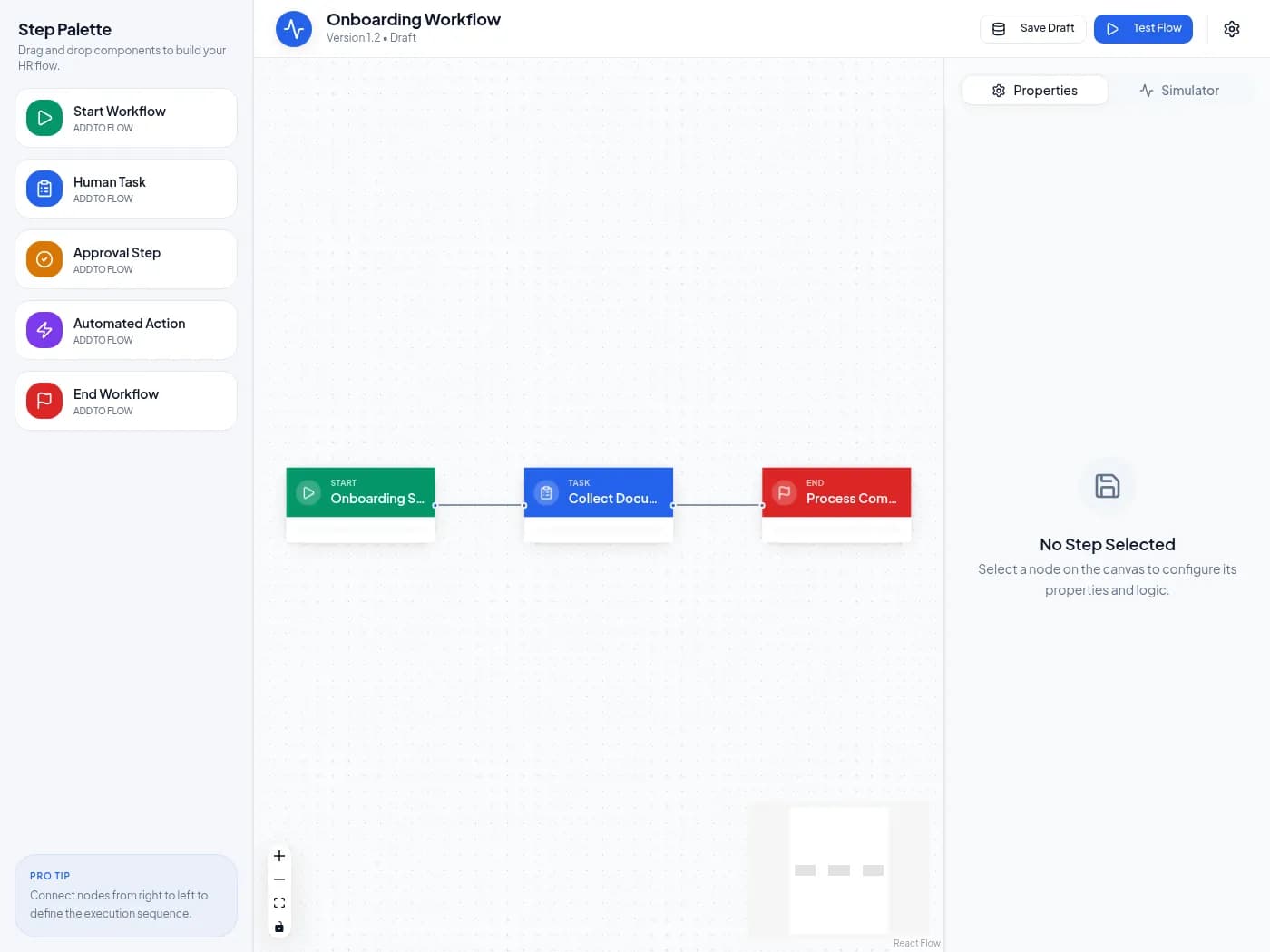HR Flow Designer Prototype