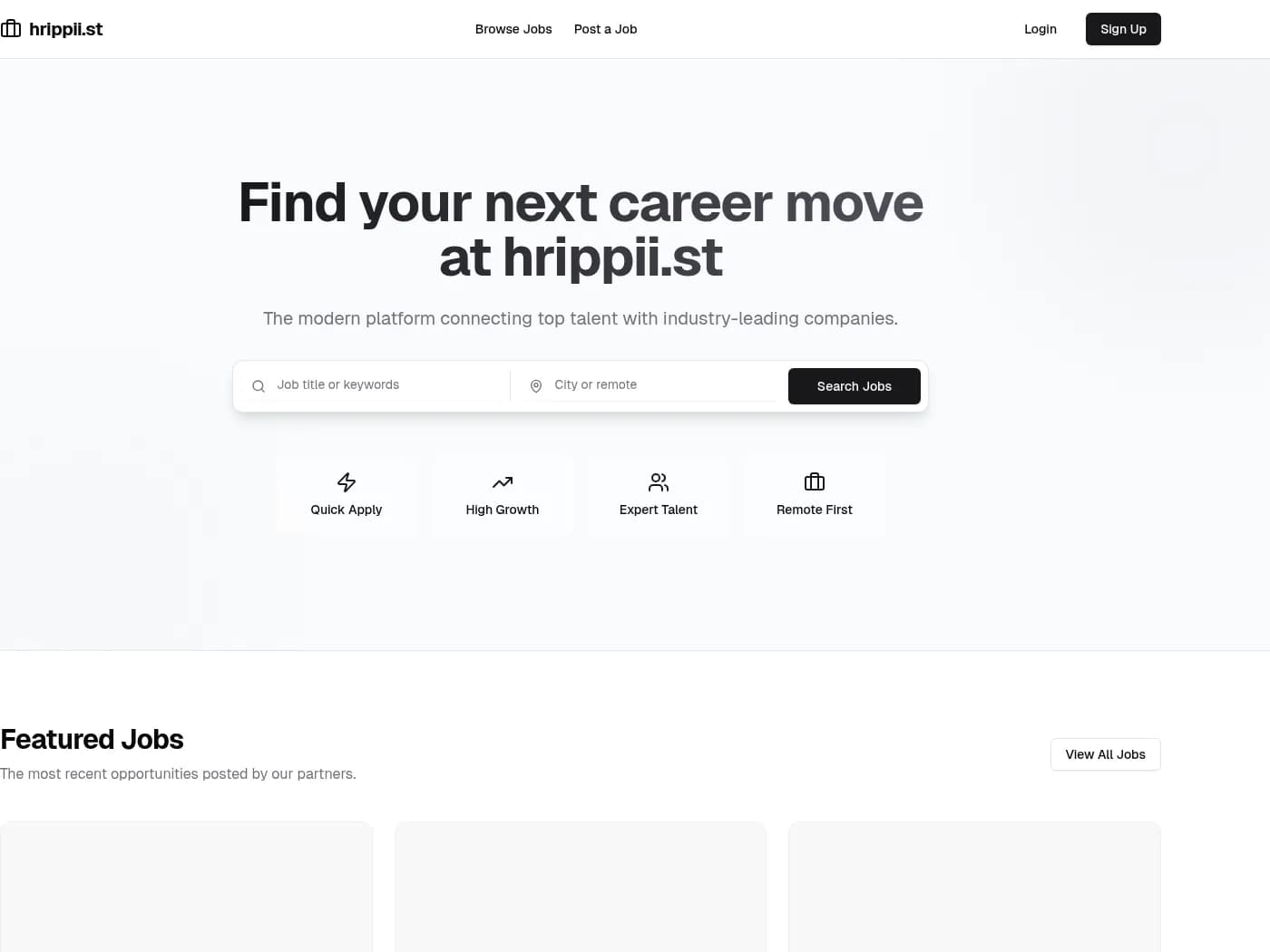 Hrippii.st Job Hub