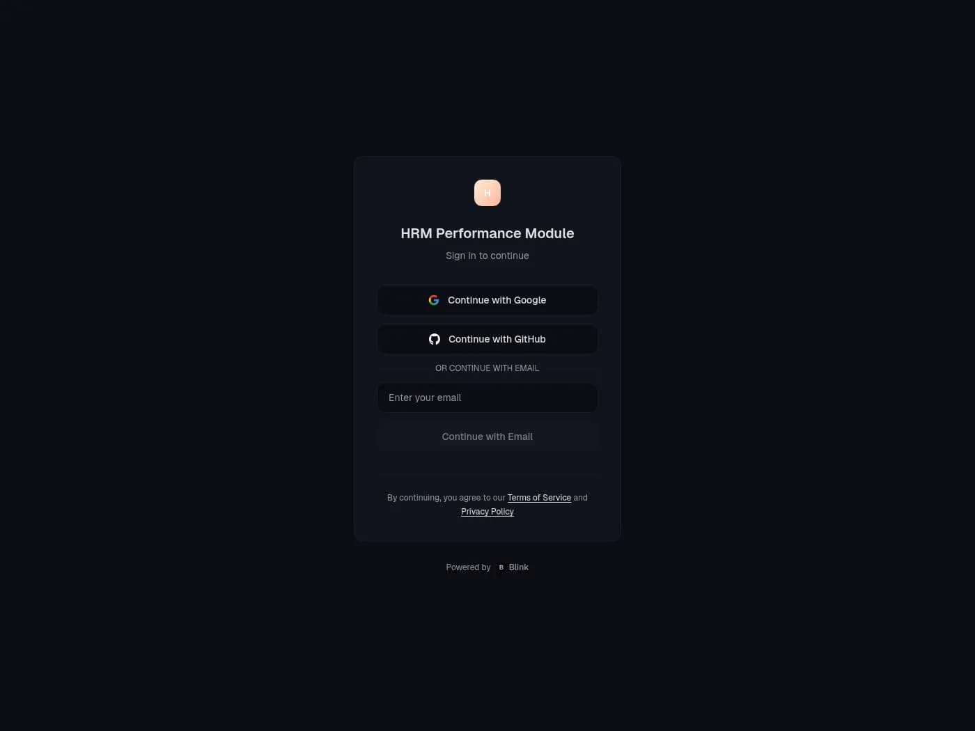 HRM Performance Module