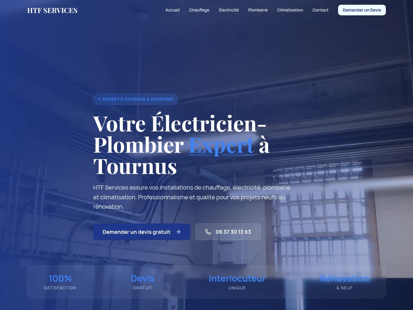 HTF Services Web Presence