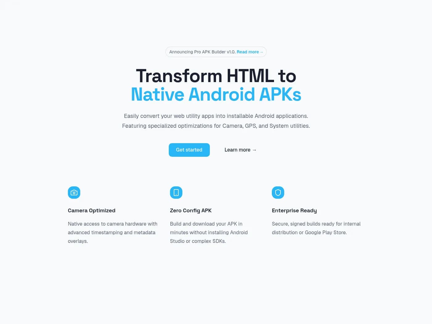 Timestamp Camera APK Builder