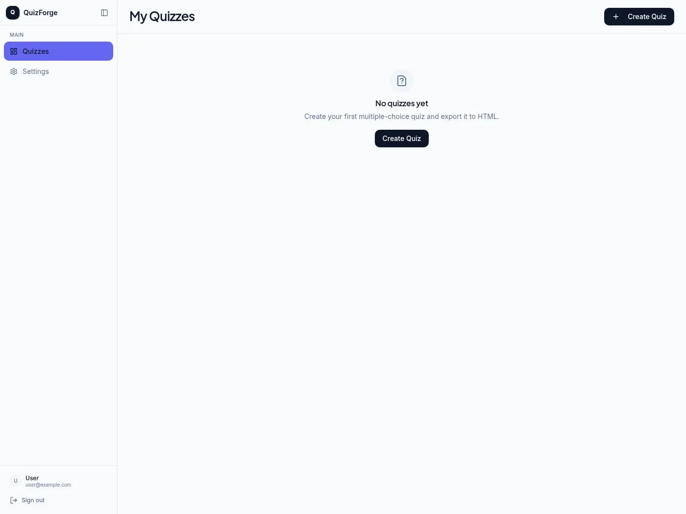 HTML MC Creator