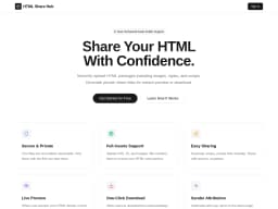 HTML Share Hub